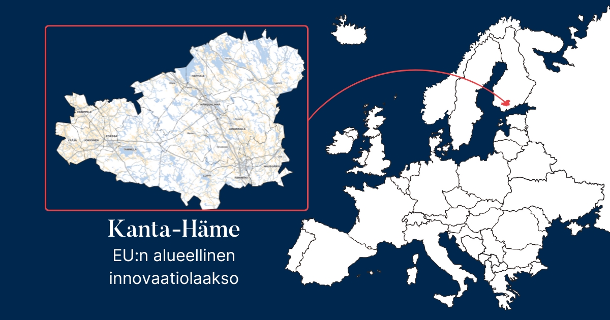 Kanta-Häme valittiin EU:n alueelliseksi innovaatiolaaksoksi | Hämeen liitto